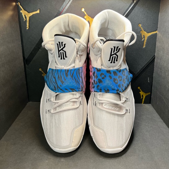 Nike | Shoes | Nike Kyrie Irving 6 Vast Grey Pink Mens 7 18 Bq463003 ...
